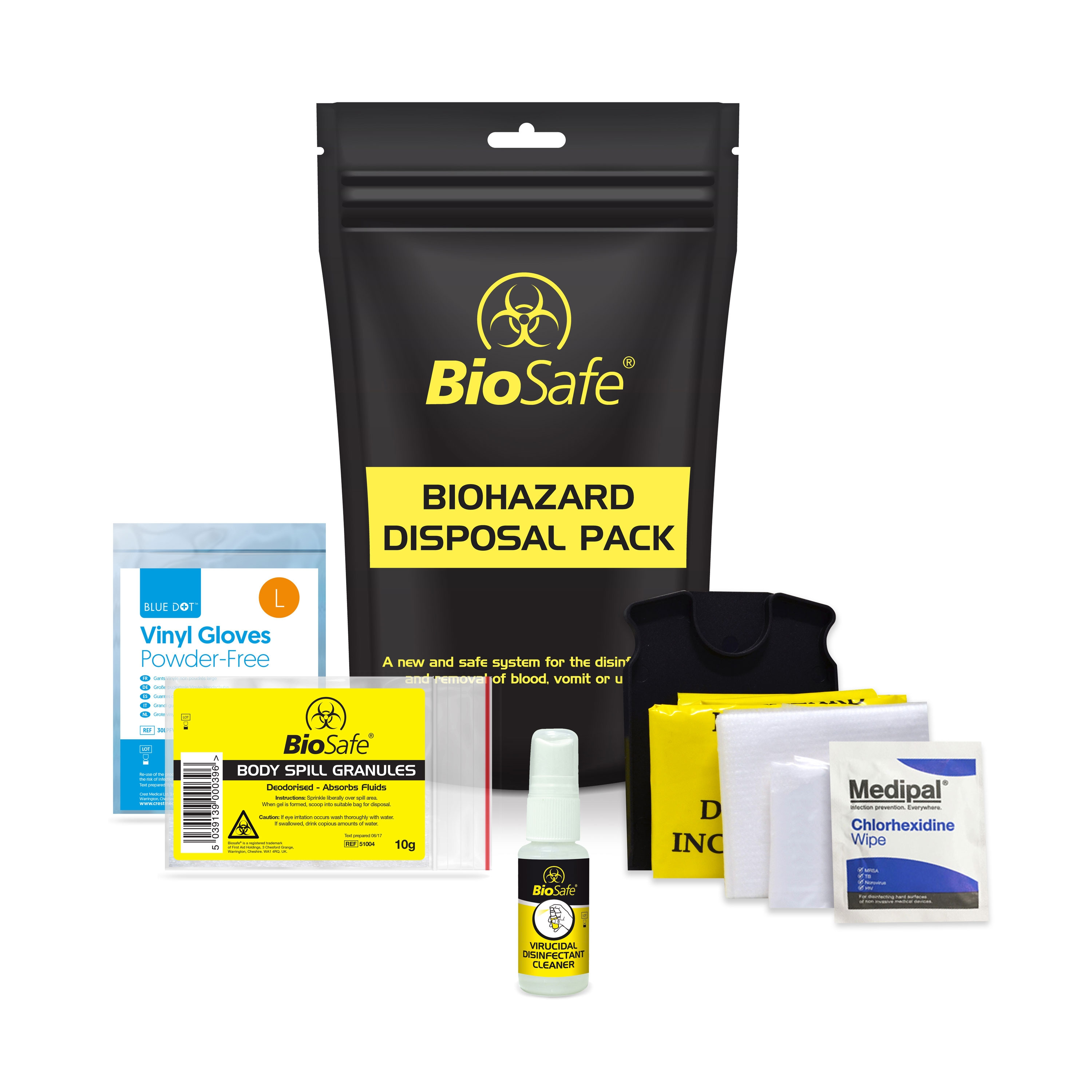 BioSafe 1 Application Body Fluid Refill (Each) - Body Fluid & Sharps ...