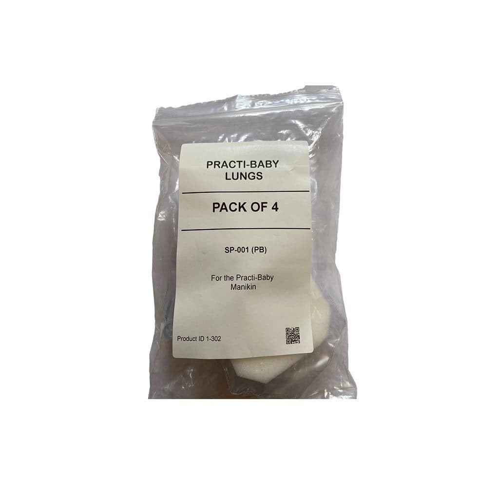 Practi-Baby Replacement Lungs 4 Pack - Manikins - Products | Wallace Cameron