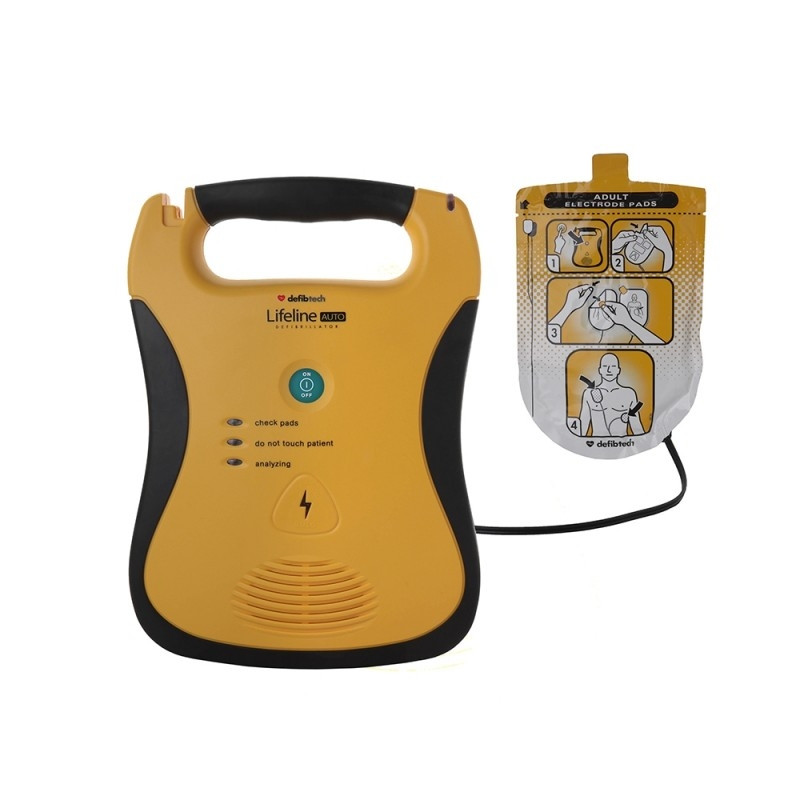 Lifeline Defibtech Fully-Automated A E D High Capacity (300 Shocks ...