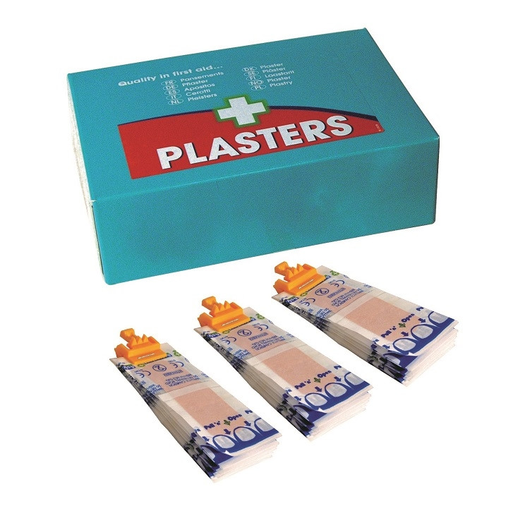 Astroplast Pull 'N' Open Pilferproof Plasters 7.2cm x 2.5cm (Box 15 x ...